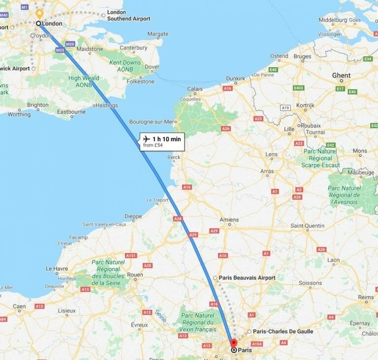 Exactly How to Get to Paris from London (+ cheap options) - girl gone ...