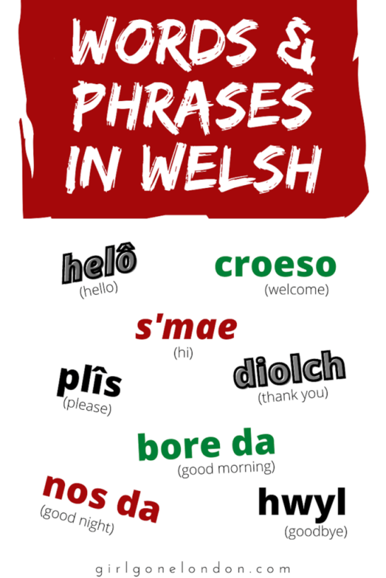 How to Say Hello in Welsh (+ More Useful Welsh Phrases) - girl gone london